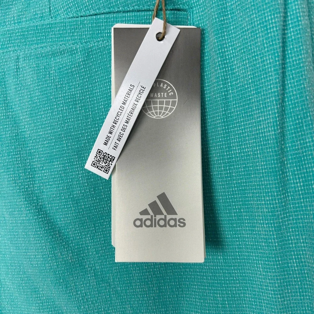 adidas | Shorts | New Adidas Crosshatch Golf Shorts Mens 42 Wicking ...